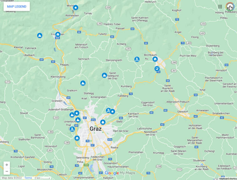 Mit Öffis erreichbar: Wanderungen in Graz & Umgebung mit Bus & Bahn