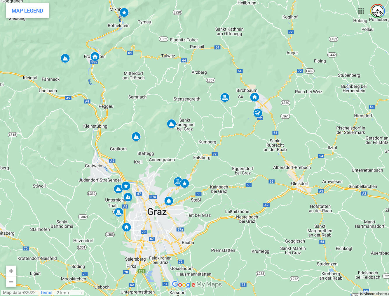 Mit Öffis erreichbar: Wanderungen in Graz & Umgebung mit Bus & Bahn