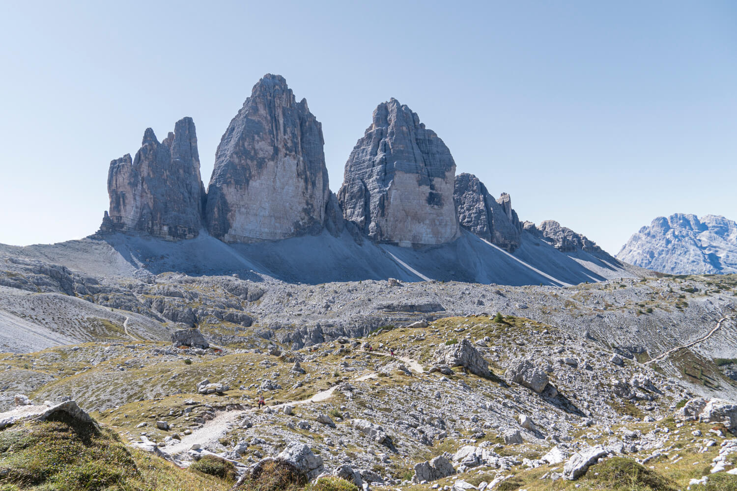 Drei Zinnen Wanderung vom Dürrensee – Wandern abseits der Touristenroute