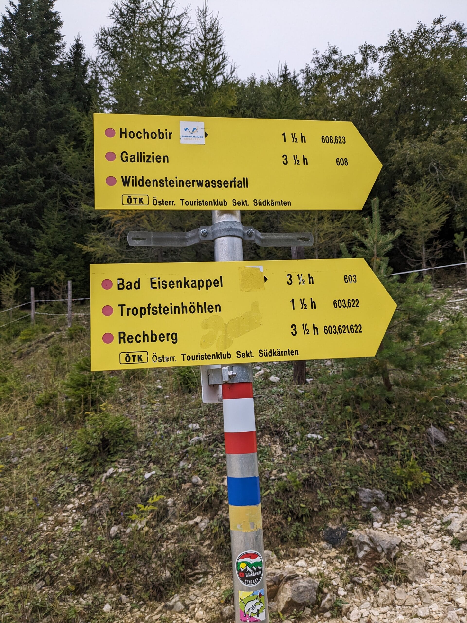 Hochobir Wanderung – von der Eisenkappler Hütte